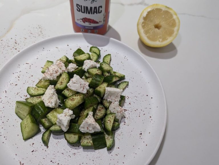 Cucumber Sumac Recipe: A Refreshing Summer Salad
